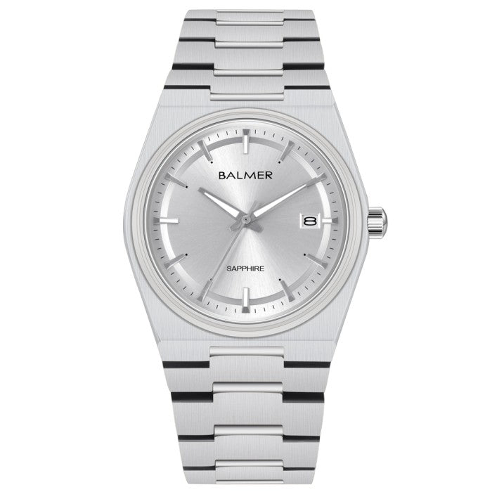 Jam Tangan Balmer B-2719 All Stainless Steel Kaca Sapphire – Time Kingdom