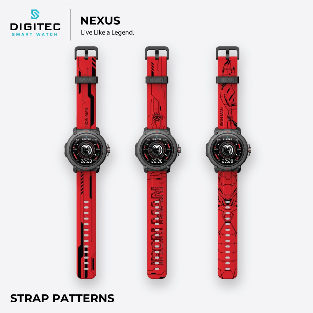 Jam Tangan Digitec Smartwatch NEXUS Free Strap – Time Kingdom