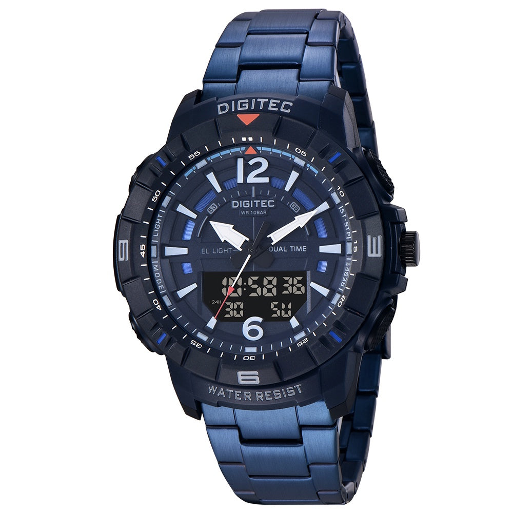 DIGITEC Jam Tangan Analog-Digital Pria DA-2131R Stainless Steel – Time ...