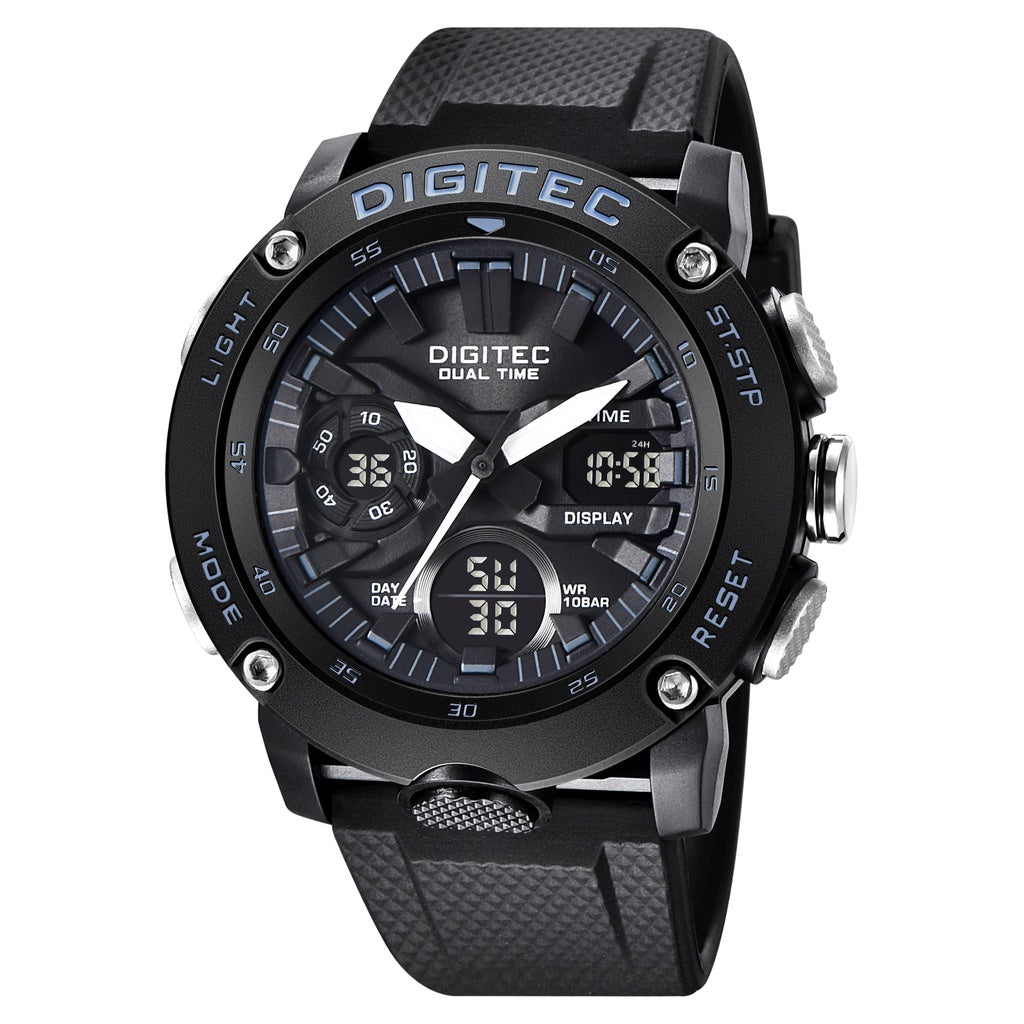 DIGITEC Jam Tangan Pria Analog-Digital Pria DA-2094T Extra Strap – Time ...