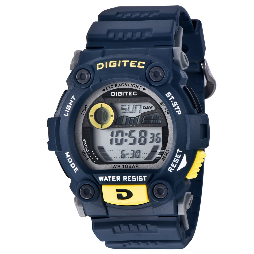 DIGITEC Jam Tangan Pria Digital DG-5900T Water Resist – Time Kingdom